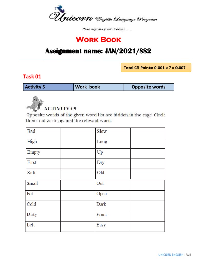 Grade 7 School Work Books | PDF | Language Arts & Discipline