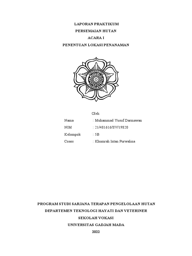 Layout Persemaian untuk Penanaman Hutan | PDF