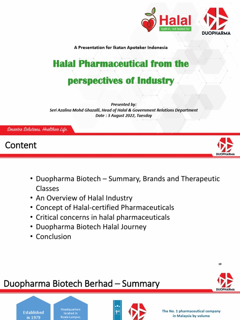 Materi Narasumber 2 - Halal Pharmaceutical From The Perspectives of ...