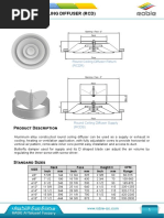 Circular Diffuser Catalogue | PDF | Duct (Flow) | Electromechanical ...