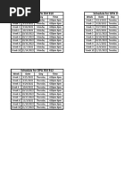 2023-2025 NTC Rotational Schedule | PDF