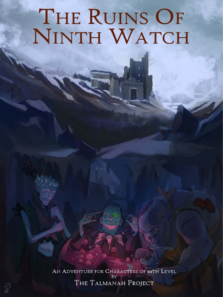 The Ruins of Ninth Watch | PDF | Door | Dwarf (Dungeons & Dragons)