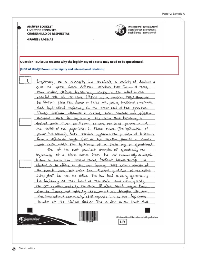 P2 Sample A e | PDF