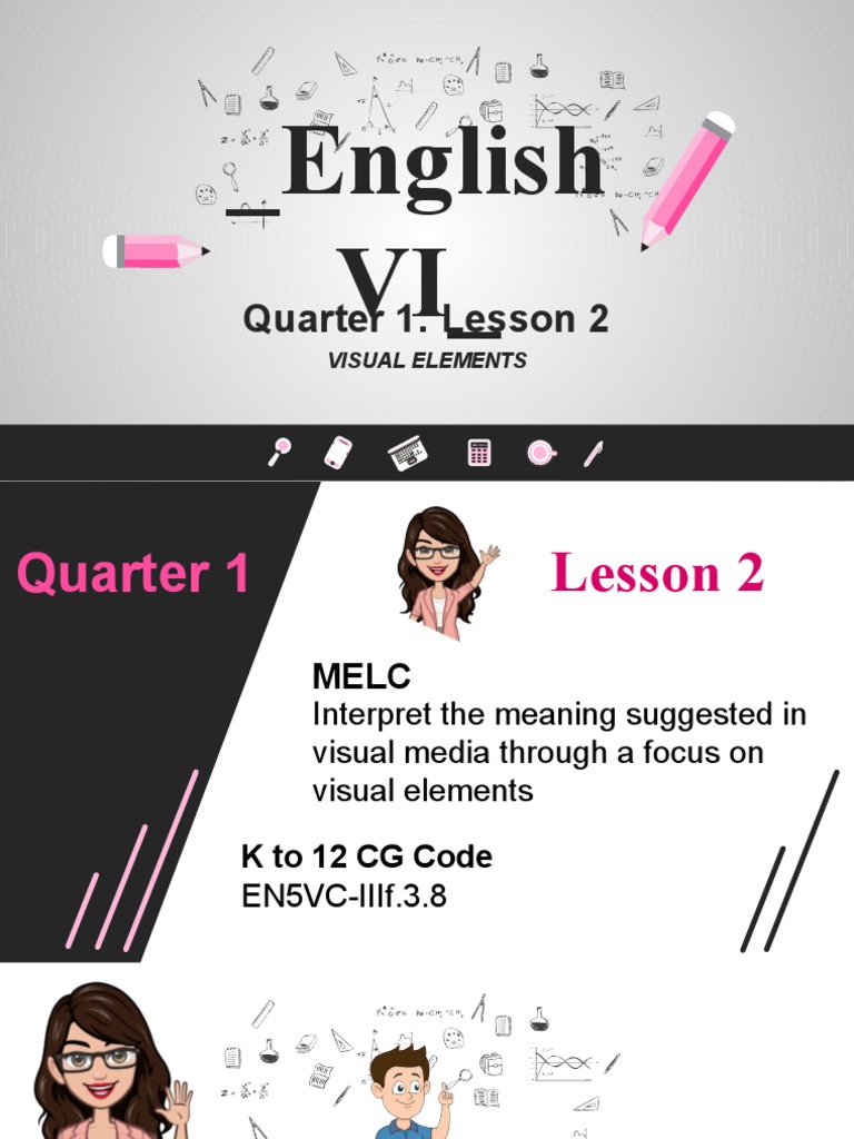 Interpreting Visual Elements in English Lesson 2 | PDF | Color | Framing (Social Sciences)