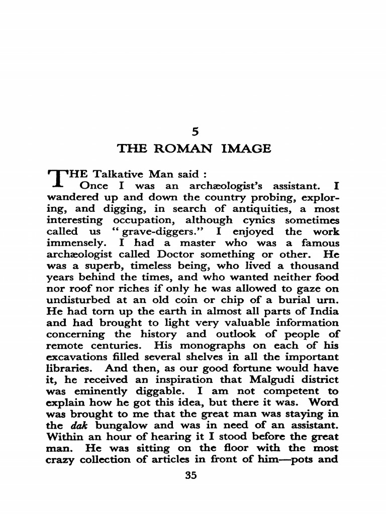 Ect 02 R K Narayan Short Storiessem II - Removed | PDF