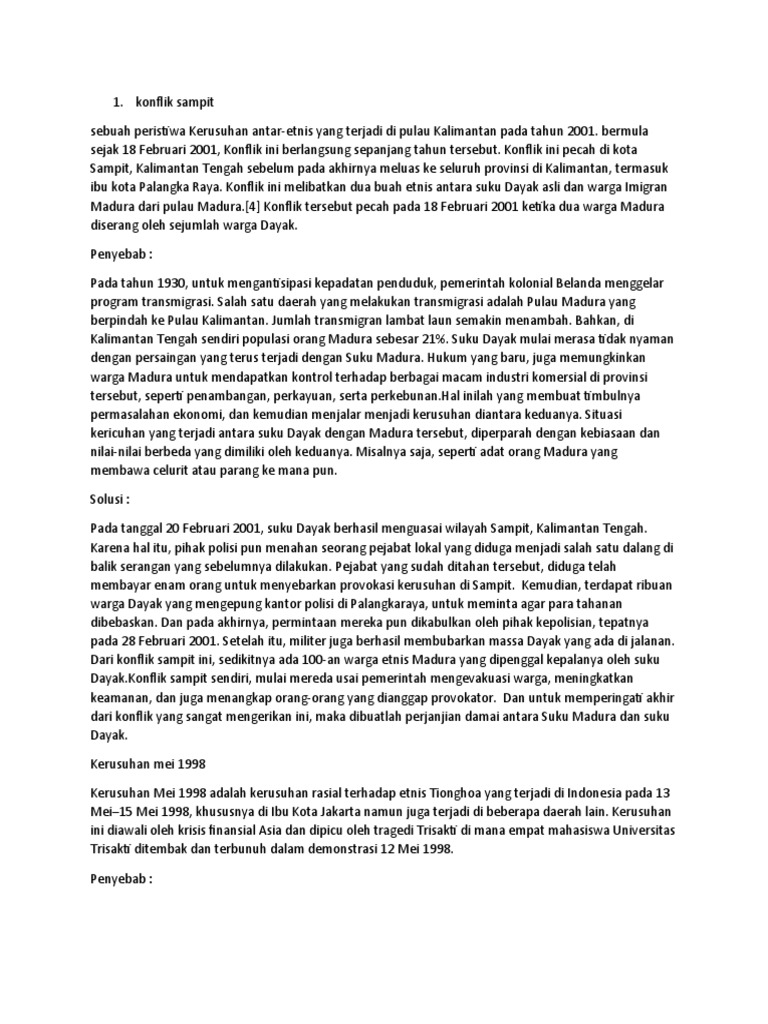 Disintegrasi Bangsa | PDF