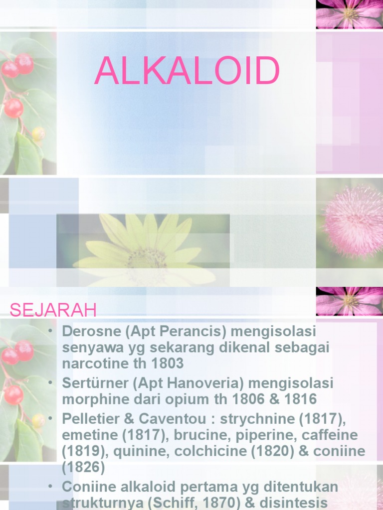 ALKALOID | PDF