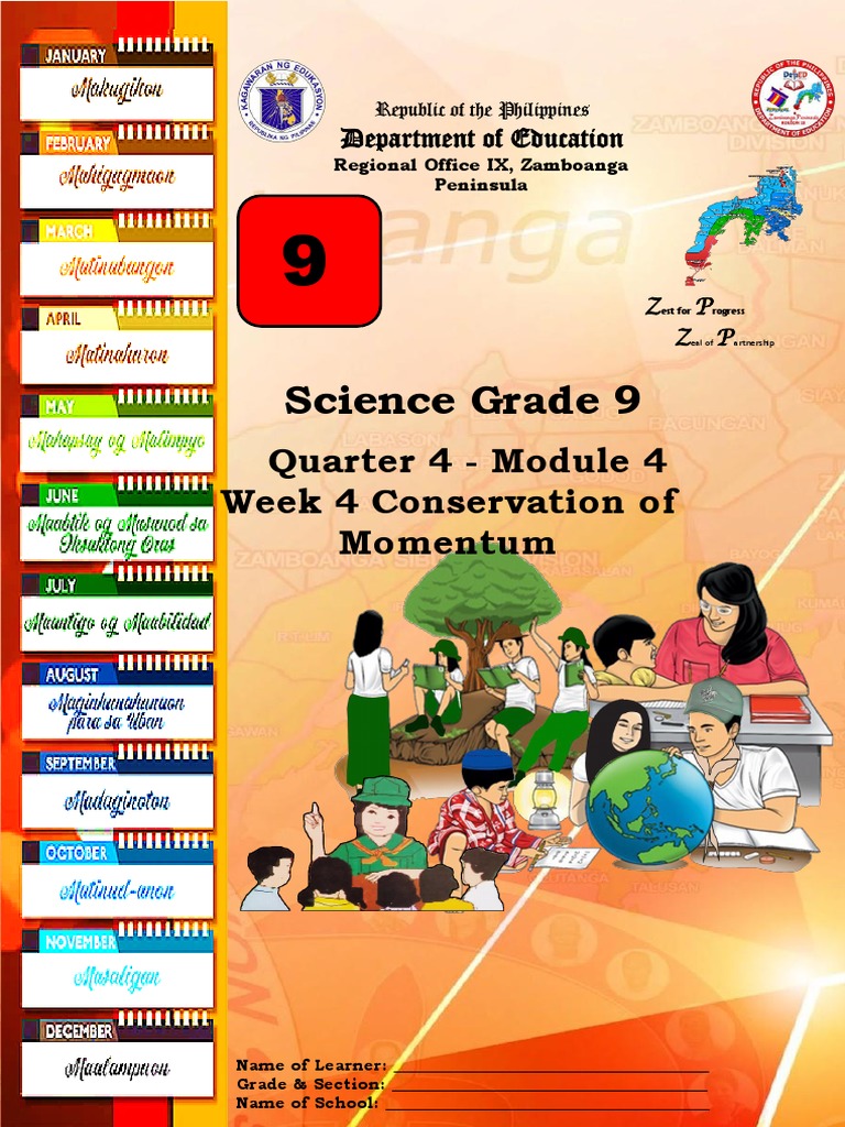 Science9 Q4 M4 | PDF | Collision | Momentum
