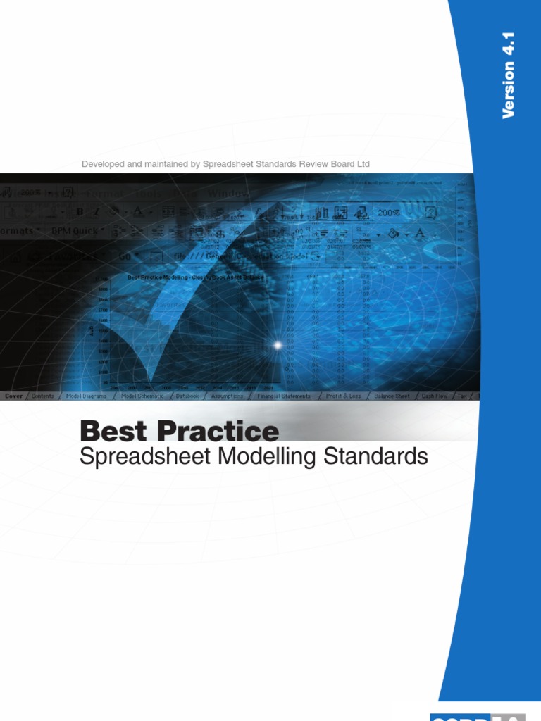 Best Practice Spreadsheet Modelling Standards v4.1 | PDF