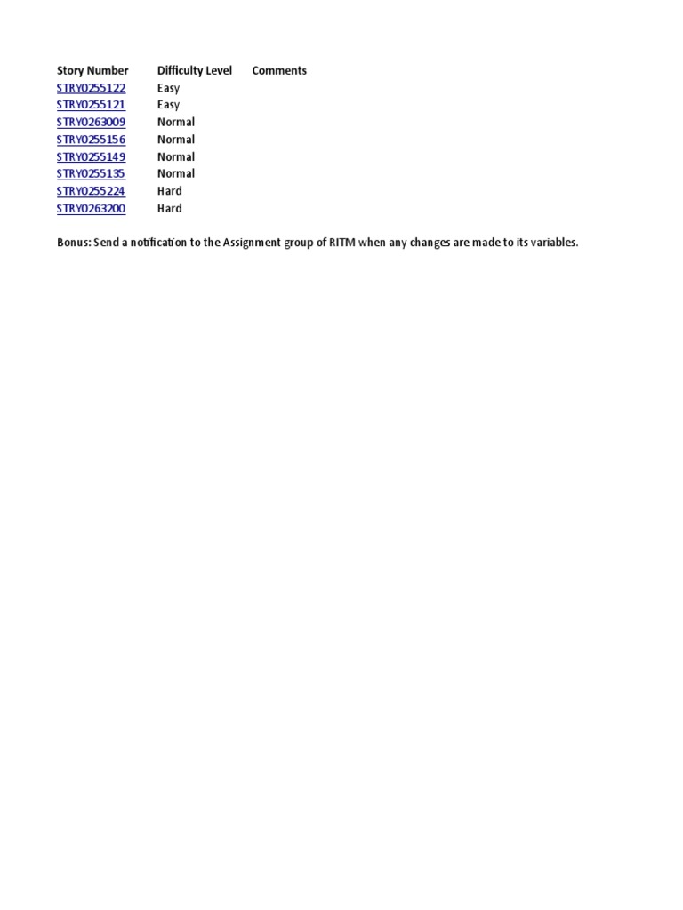 Stories For Practice | PDF