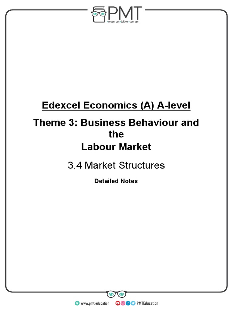 3.4. Market Structures | PDF | Monopoly | Profit (Economics)