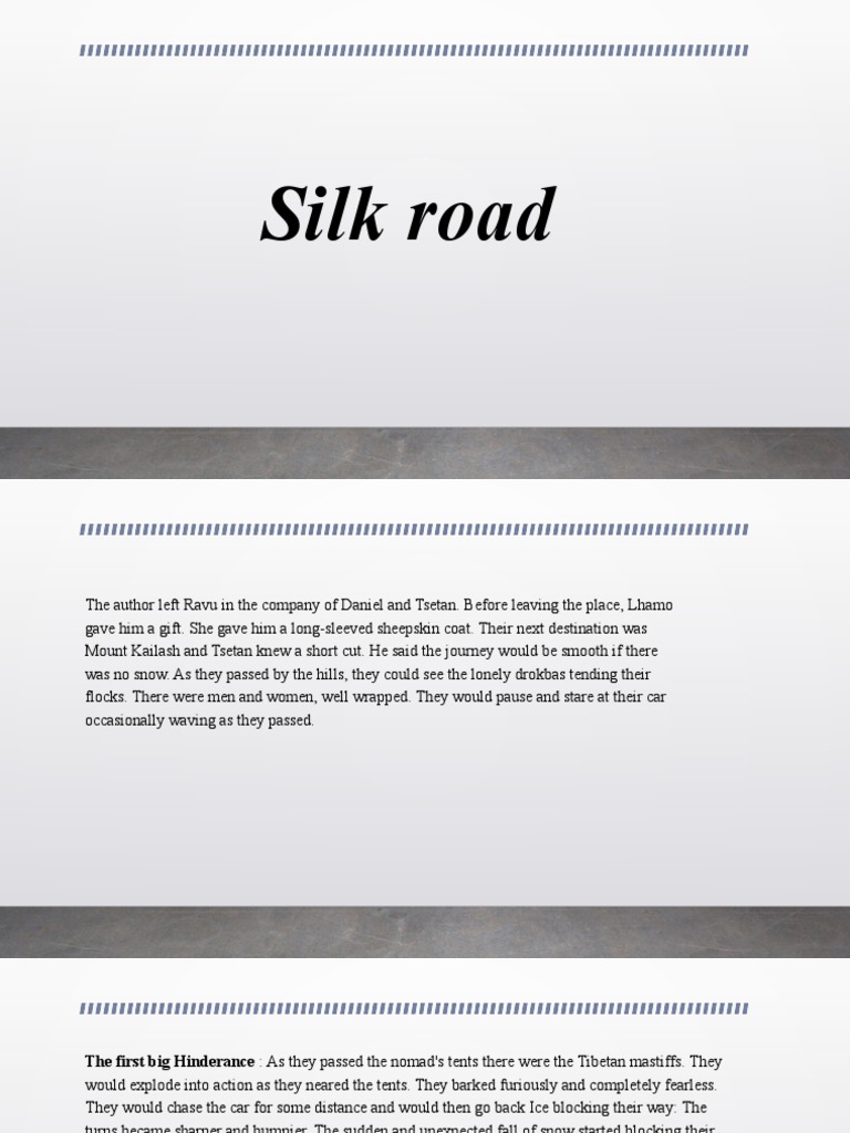 Silk Road | PDF