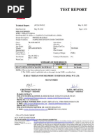 Fabric Test Report: Gohar Textile | PDF | Textiles | Textile And Clothing