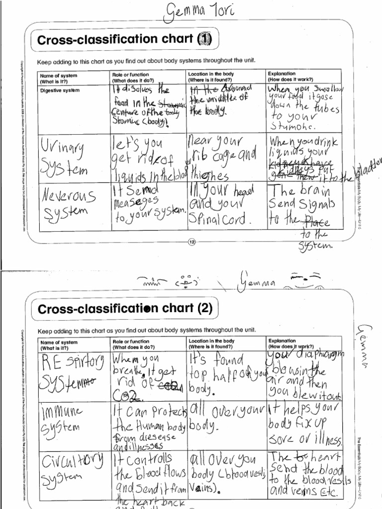 Gemma Chart | PDF