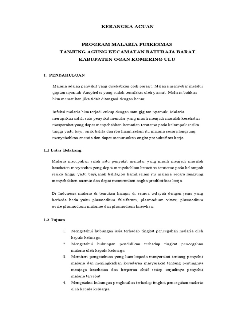 Kak Malaria | PDF