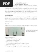 Bar Service Standards and Sequence of Service | PDF | Bar | Drink