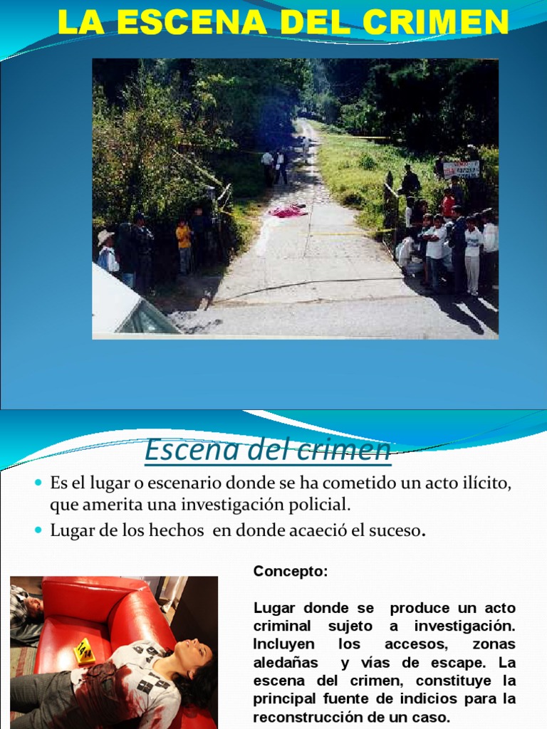 Guía completa de la escena del crimen | PDF | Ciencia forense | Policía