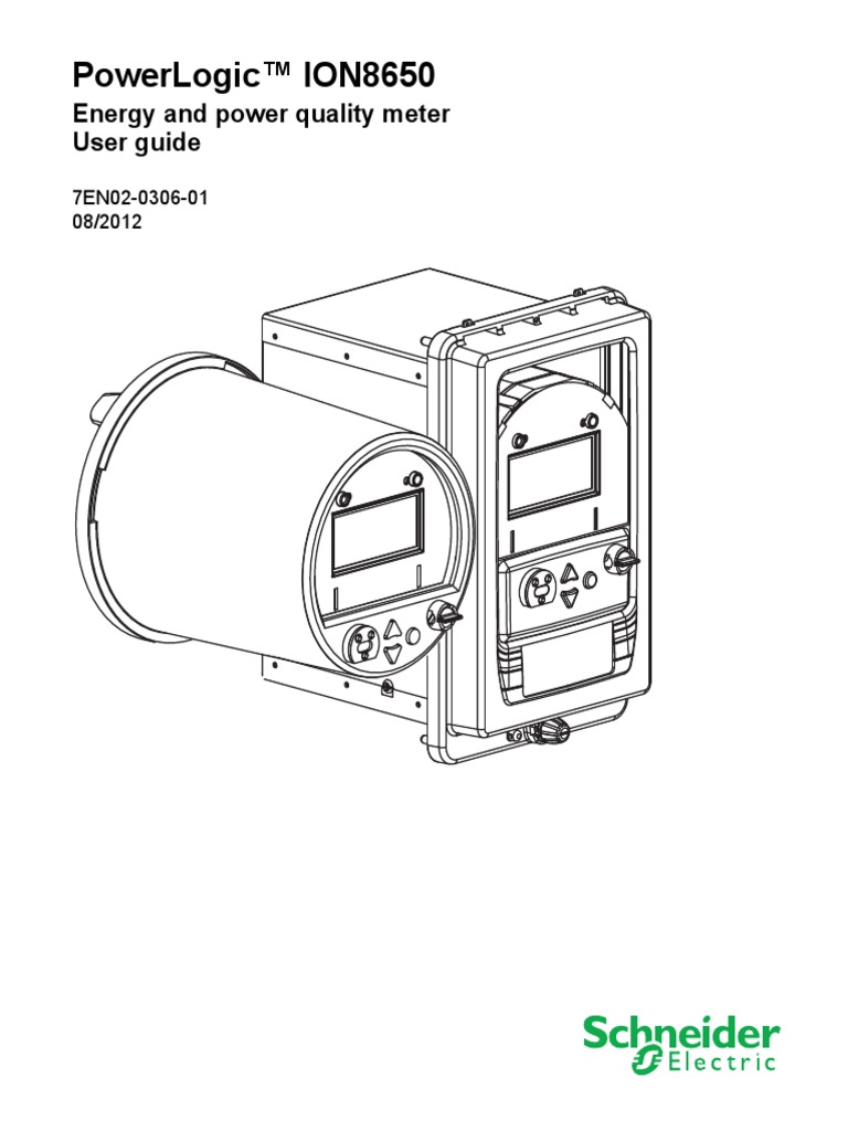 ION8650 - User Manual | PDF | Power Supply | Electromagnetic Interference