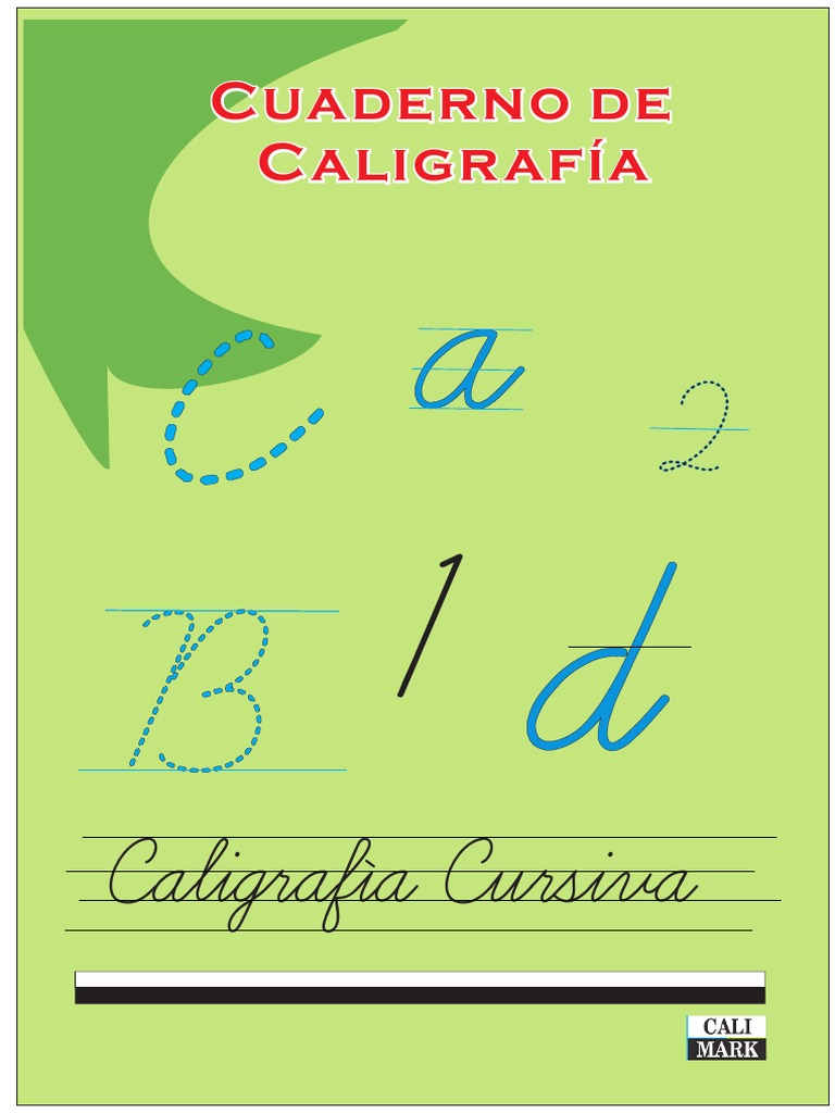 Caligrafia - Cursiva Verde | PDF | Caligrafía | Lápiz
