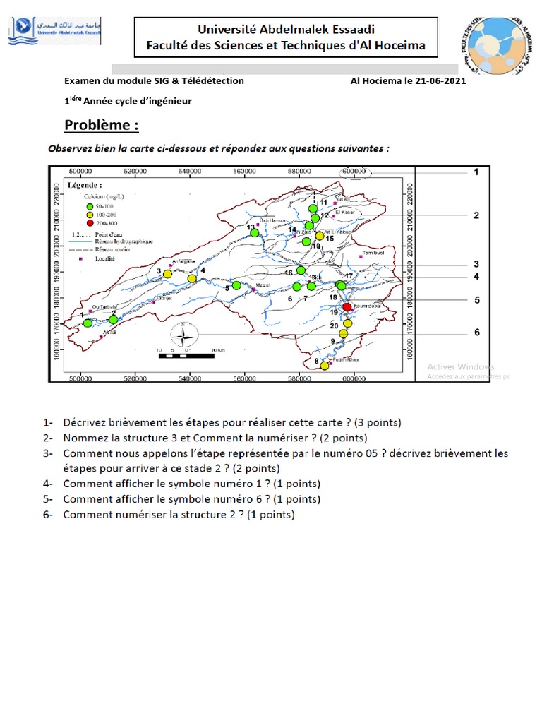 Examen Du Module SIG | PDF