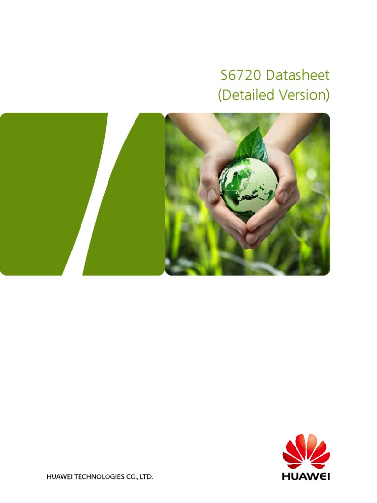 Huawei S6720 Series Switches Datasheet (Detailed Version) 20160513 ...