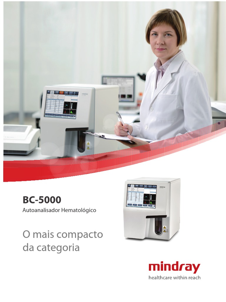Analisador Hematológico BC-5000: Compacto e Eficiente | PDF