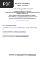 RCM Level 1-10 Ear Training Guide | PDF | Chord (Music) | Interval (Music)