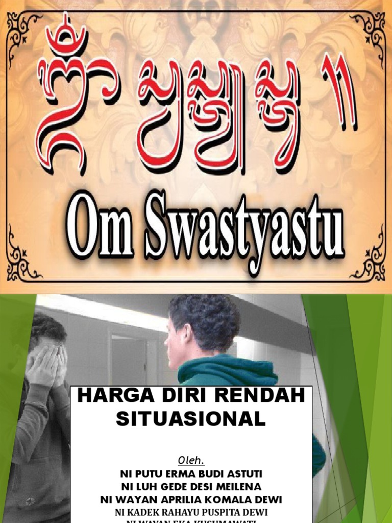 Harga Diri Rendah | PDF | Pengembangan Diri