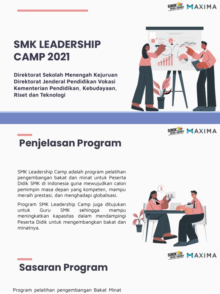 Program SMK Leadership Camp 2021 | PDF | Bisnis | Seni