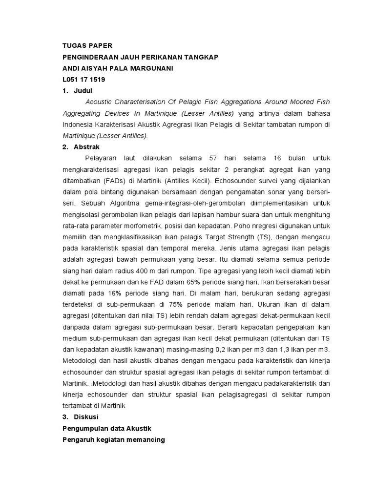 Tugas Paper | PDF | Ilmu Sosial | Sains & Matematika