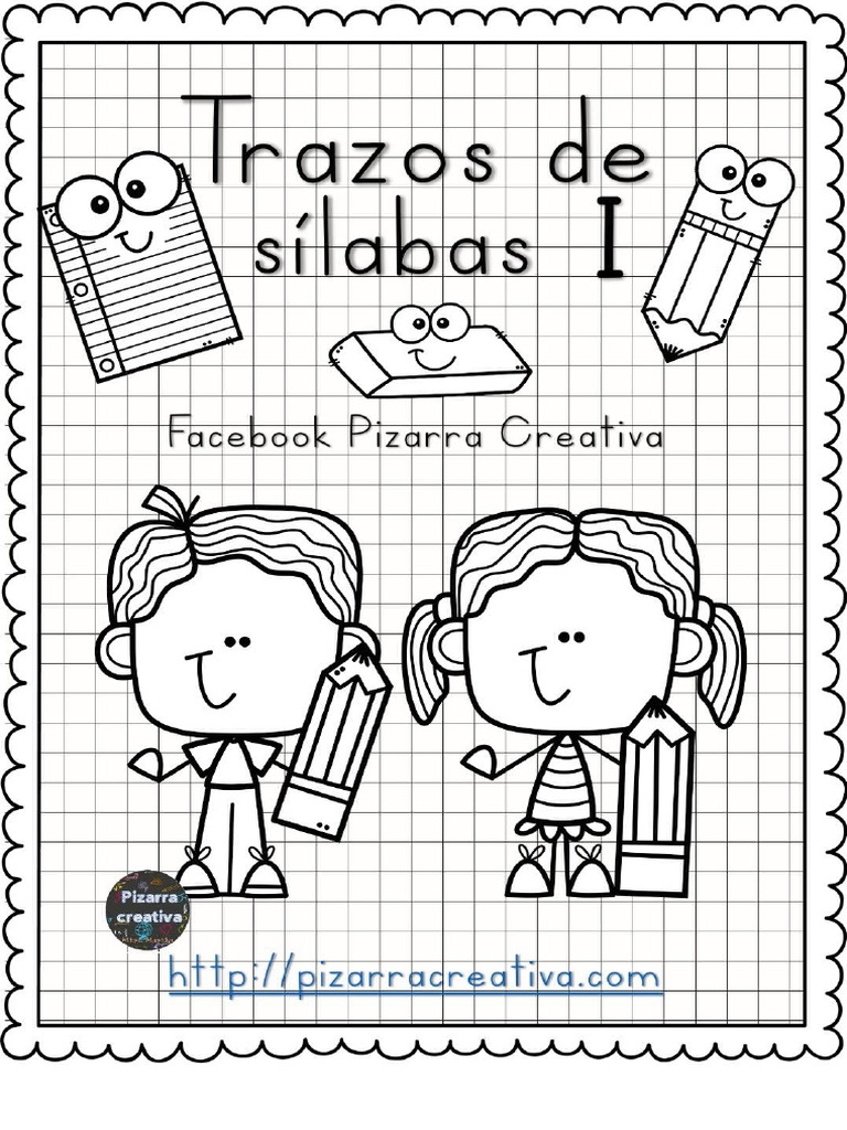 Trazos de Sílabas Parte 1 Recopilado Por Materiales Educativos Maestras ...