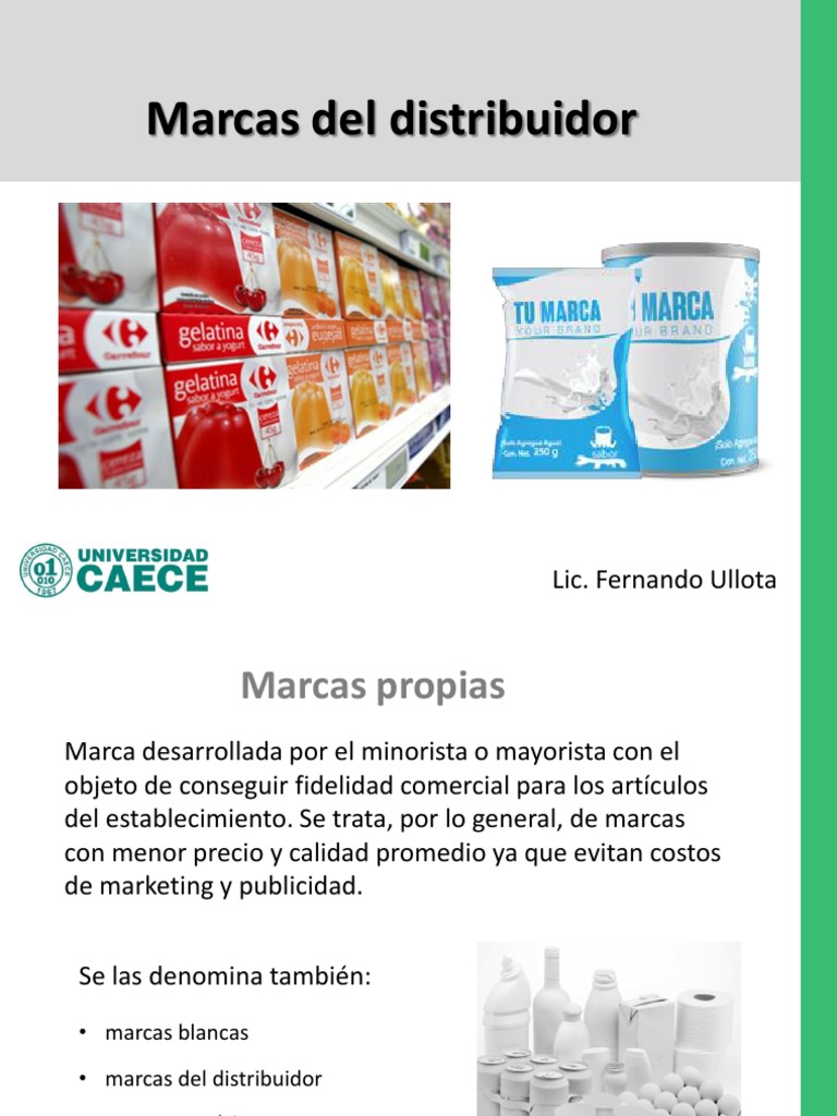 Estrategia de Distribución - Marcas Propias | PDF | Etiqueta privada ...