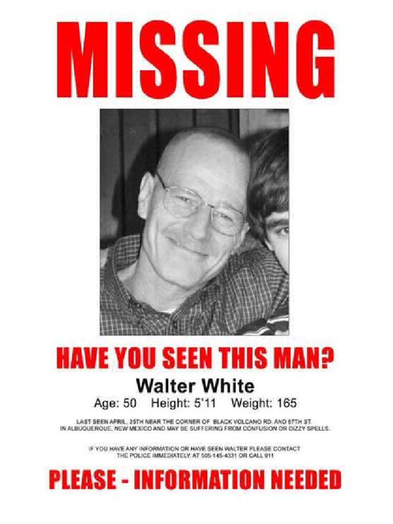 Missing Walter White | PDF
