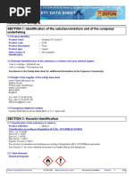 MSDS Puraspec 5158 | PDF | Personal Protective Equipment | Toxicity