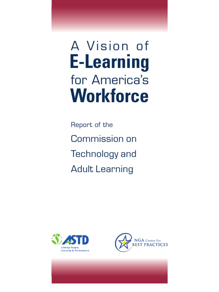 Vision of Elearning in US Workforce | PDF | Educational Technology ...