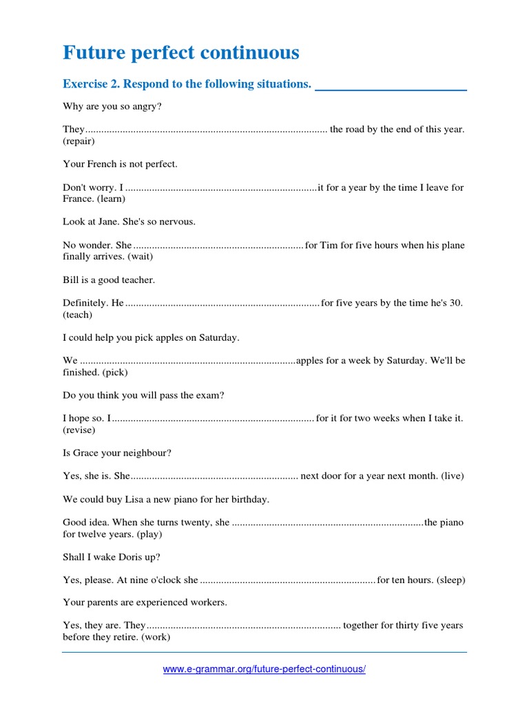 Hoja de Trabajo Future | PDF