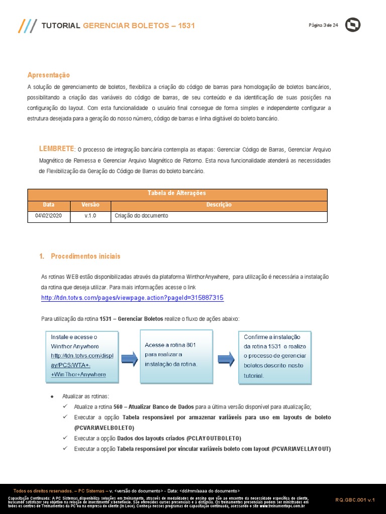 Tutorial 1531 | PDF | Desenvolvimento profissional | PCs (computadores)