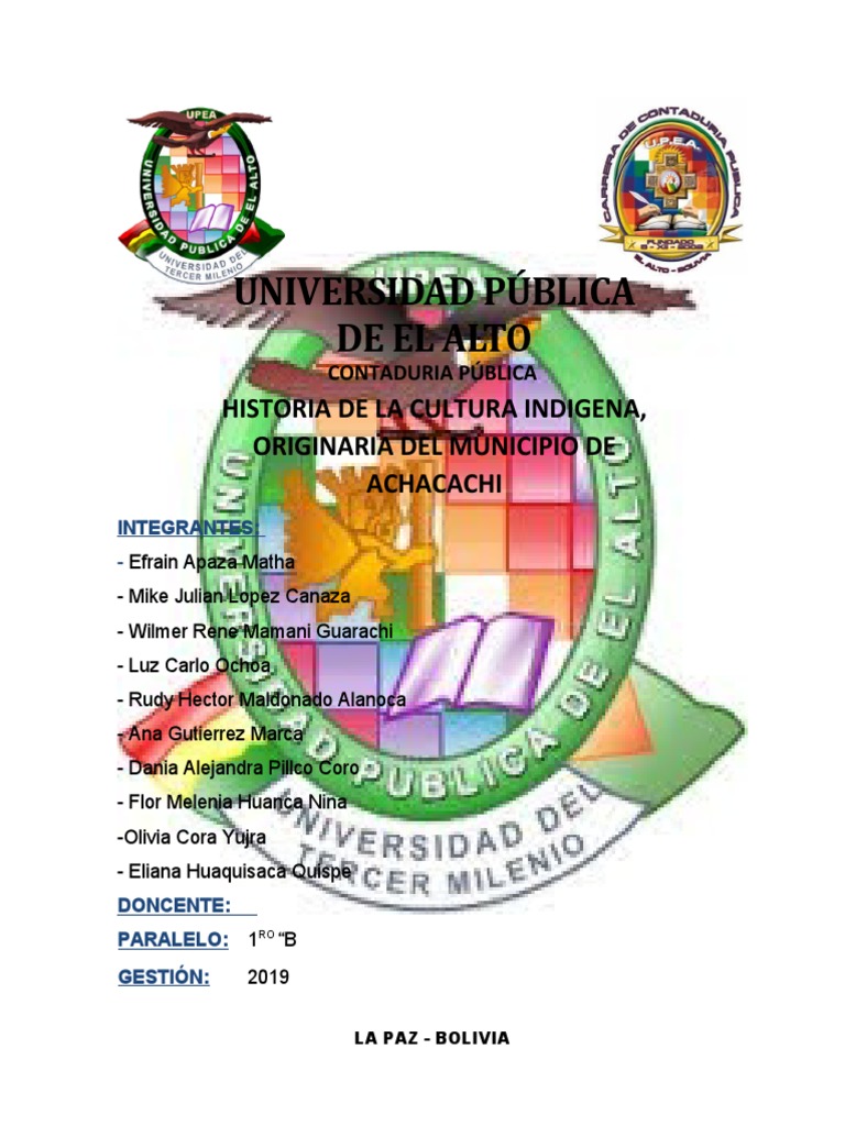 Municipio de Achacachi | PDF | Televisión