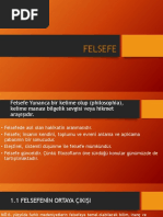 10.sinif Yeni Mufredat Felsefe Ders Notlari | PDF