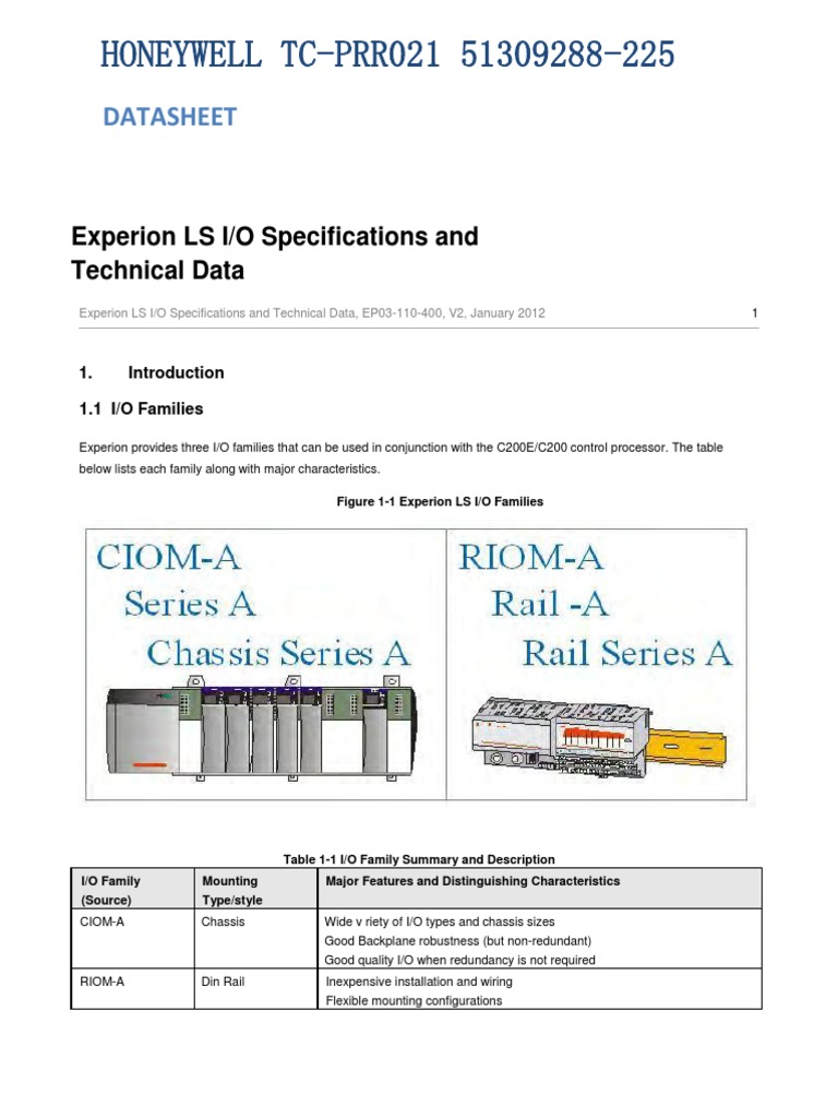 TC PRR021 51309288 225 Datasheet | PDF | Power Supply | Programmable ...