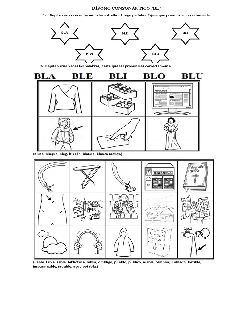 Vocabulario BL | PDF | Artes del Lenguaje y Comunicación