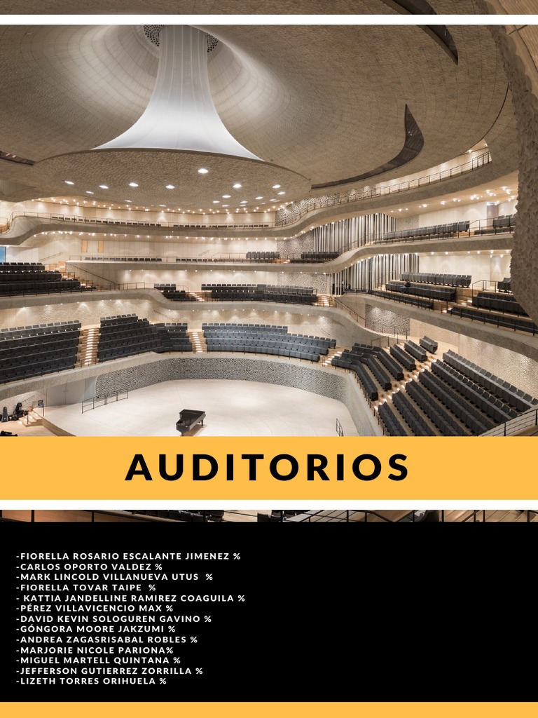 Auditorios - Grupo 3 y 4 | PDF | Aislamiento térmico | Sonido