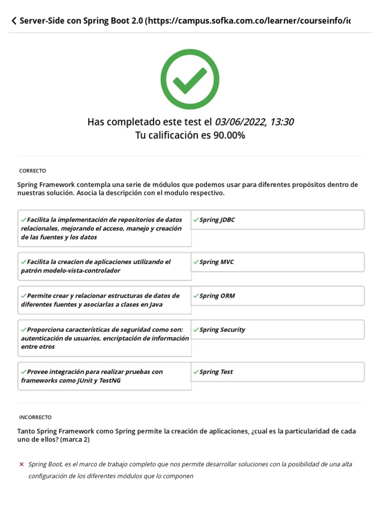 Módulos de Spring para Desarrollo Backend | PDF | Bases de datos ...