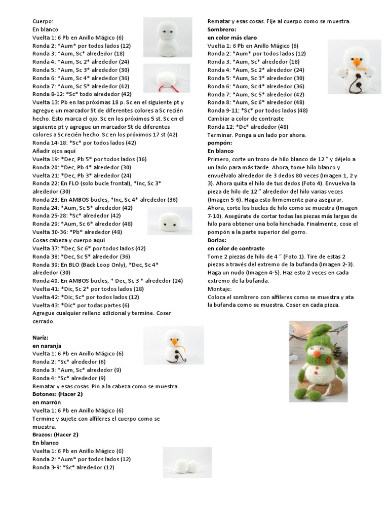 Muñeco de Nieve | PDF