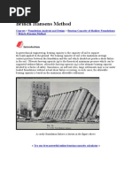 Meyerhof's Bearing Capacity Method | PDF | Solid Mechanics | Soil