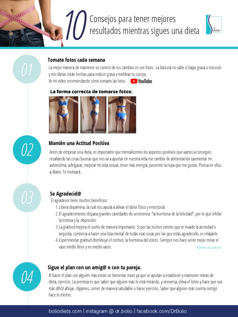 10 Consejos para Maximizar DR Bolio | PDF | Dieta | Gratitud