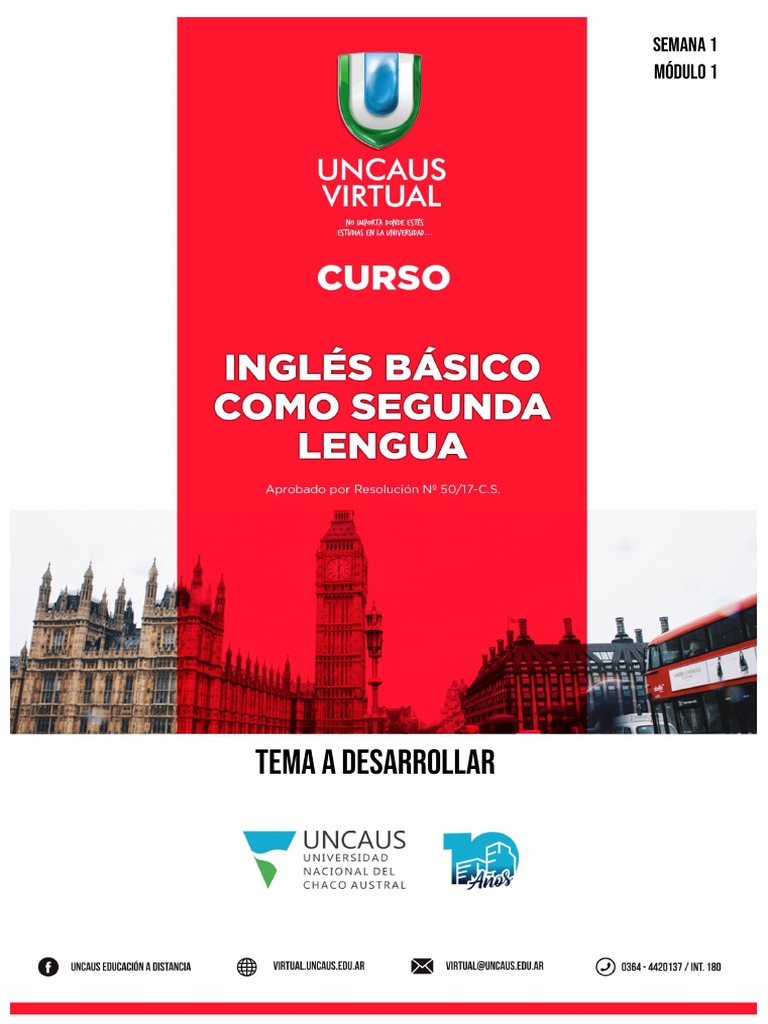 Ingles Basico - Modulo 1 | PDF | Diccionario | Palabra