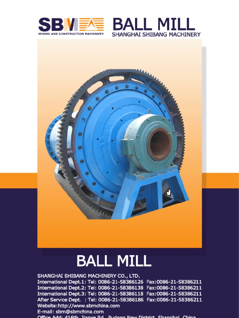 Ball Mill | PDF
