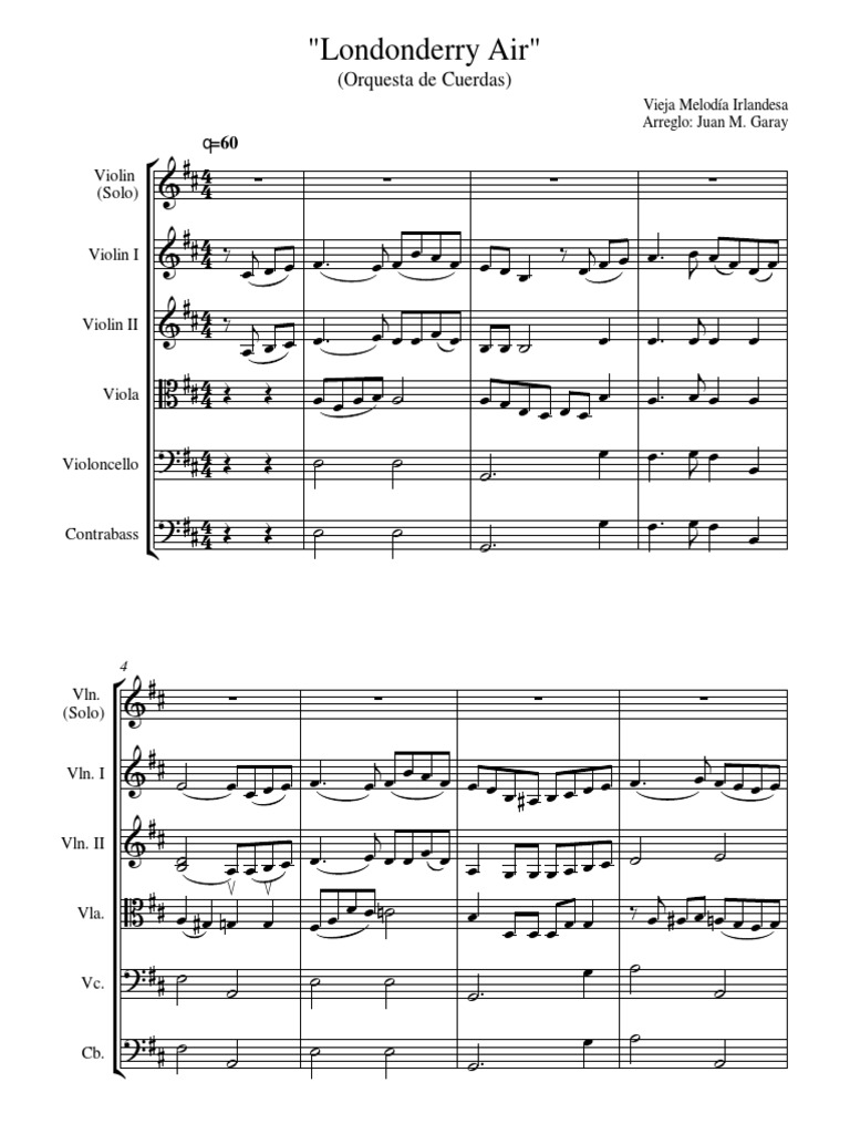 Londonderry Air | PDF