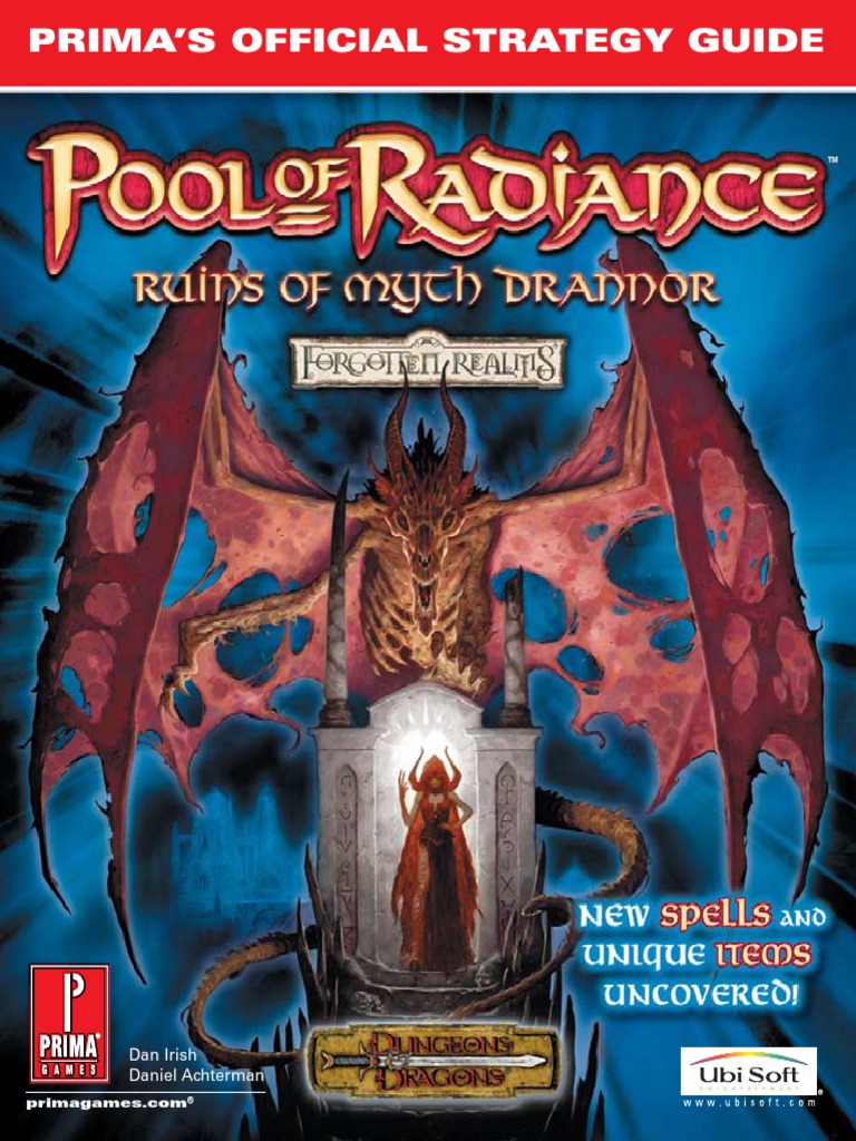 Forgotten Realms Pool of Radiance Ruins Prima | PDF | Dungeons ...